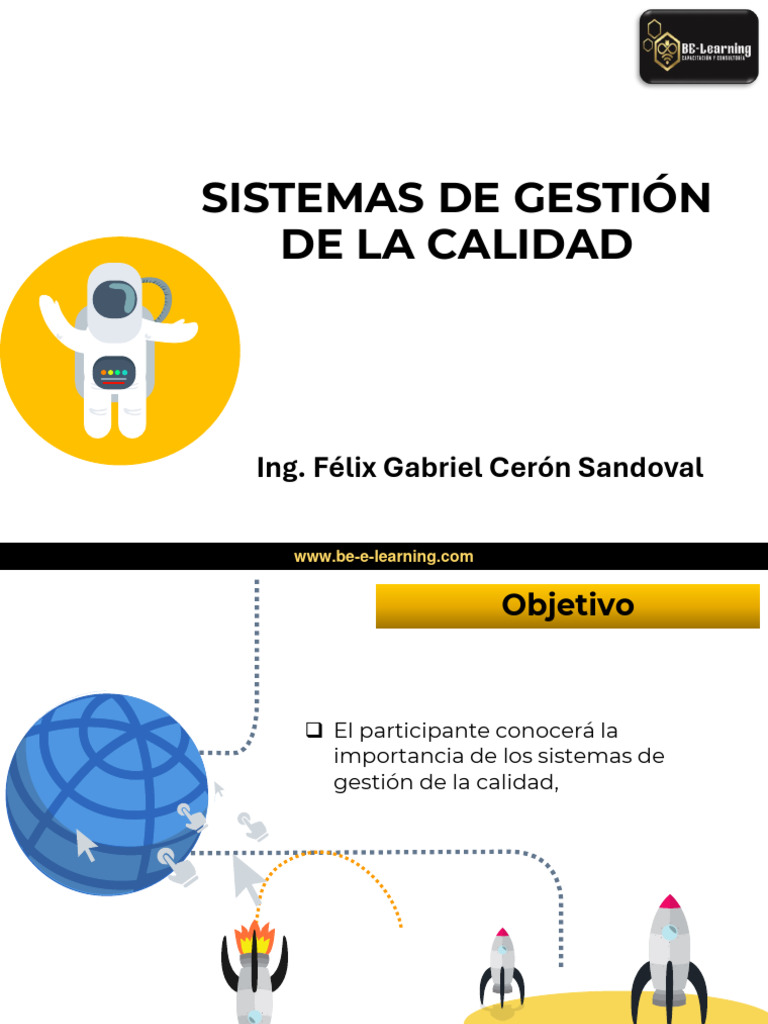 Sistemas de Gestión de La Calidad Final BE-Learning | Descargar gratis PDF | Calidad (comercial ...