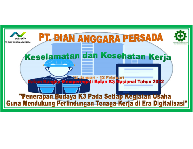 Cetakan 2 Sign Board Bulan K3 | PDF