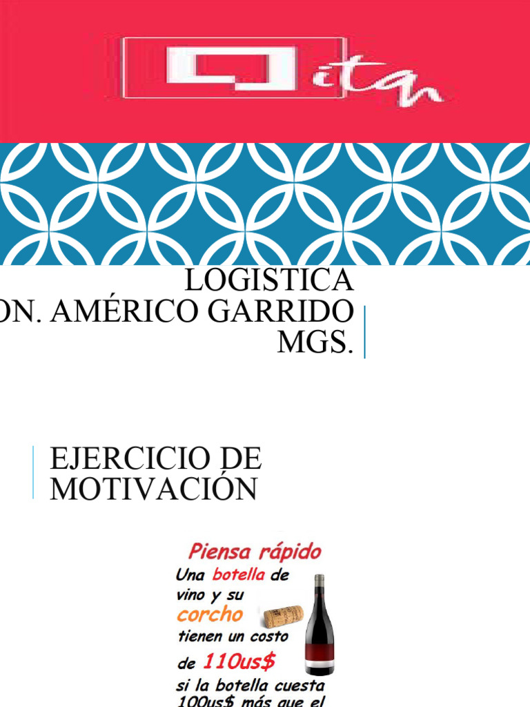 Clase 6 Logistica Pdf Matemáticas