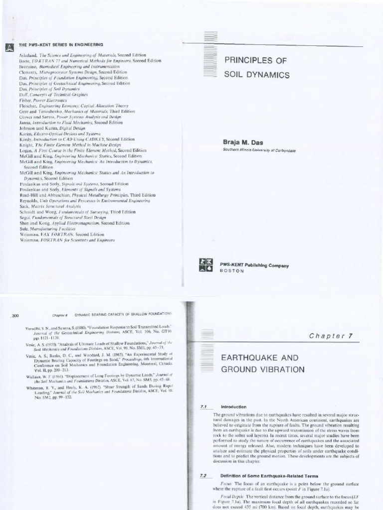 Principles of Soil Dynamics | PDF