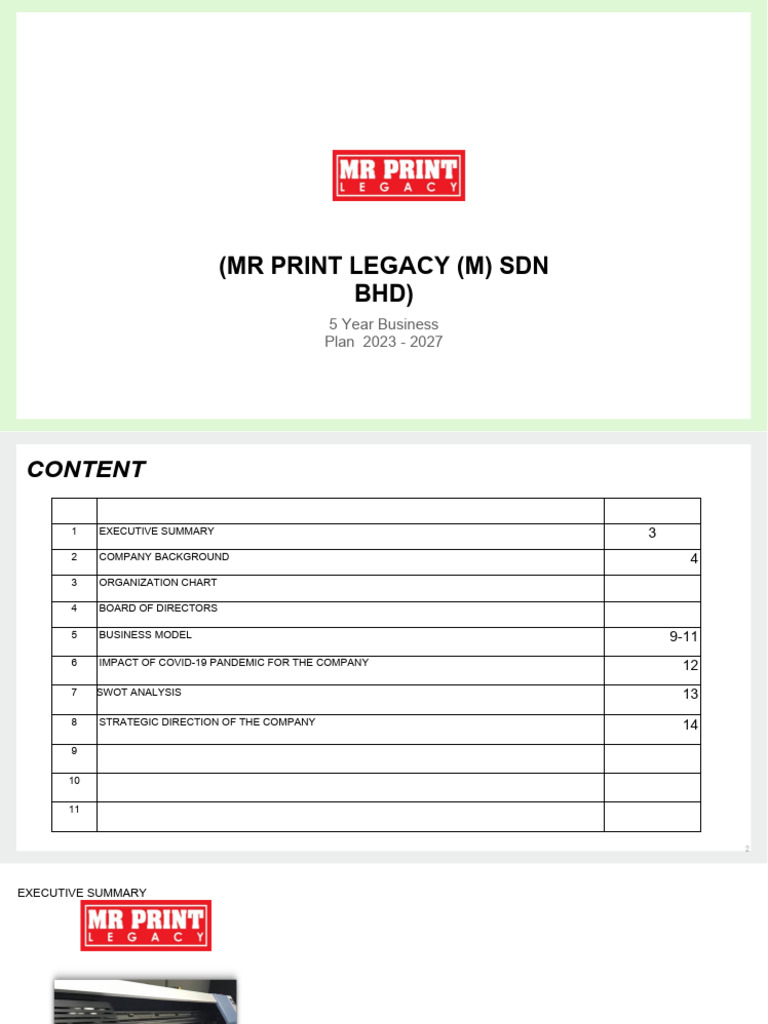 BP MR Print Legacy English | PDF | Outsourcing | Sales