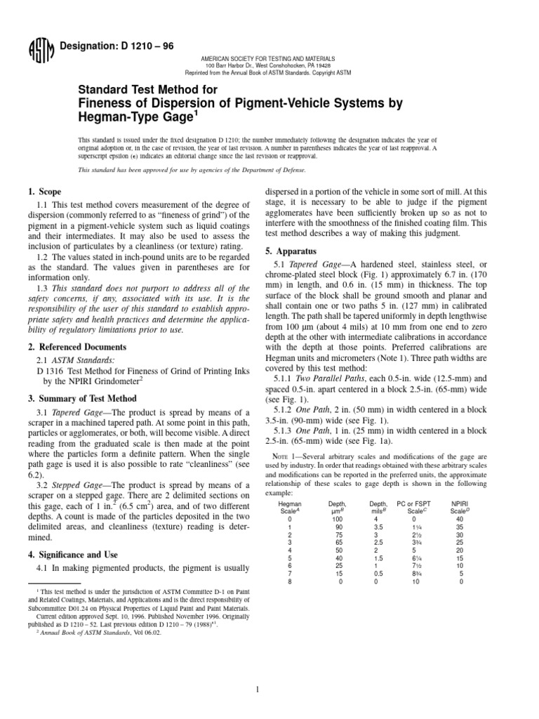 Astm 1210 | PDF | Paint | Patent Infringement