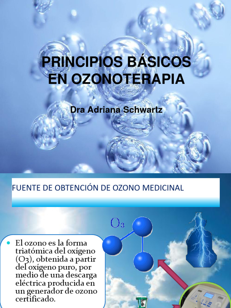 Principios de Ozonoterapia Médica | PDF | Antioxidante | Inyección (medicina)