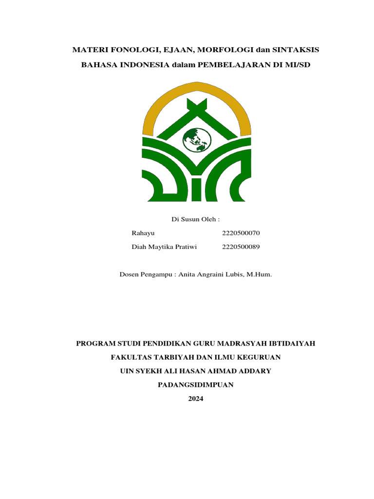 Materi Fonologi | PDF