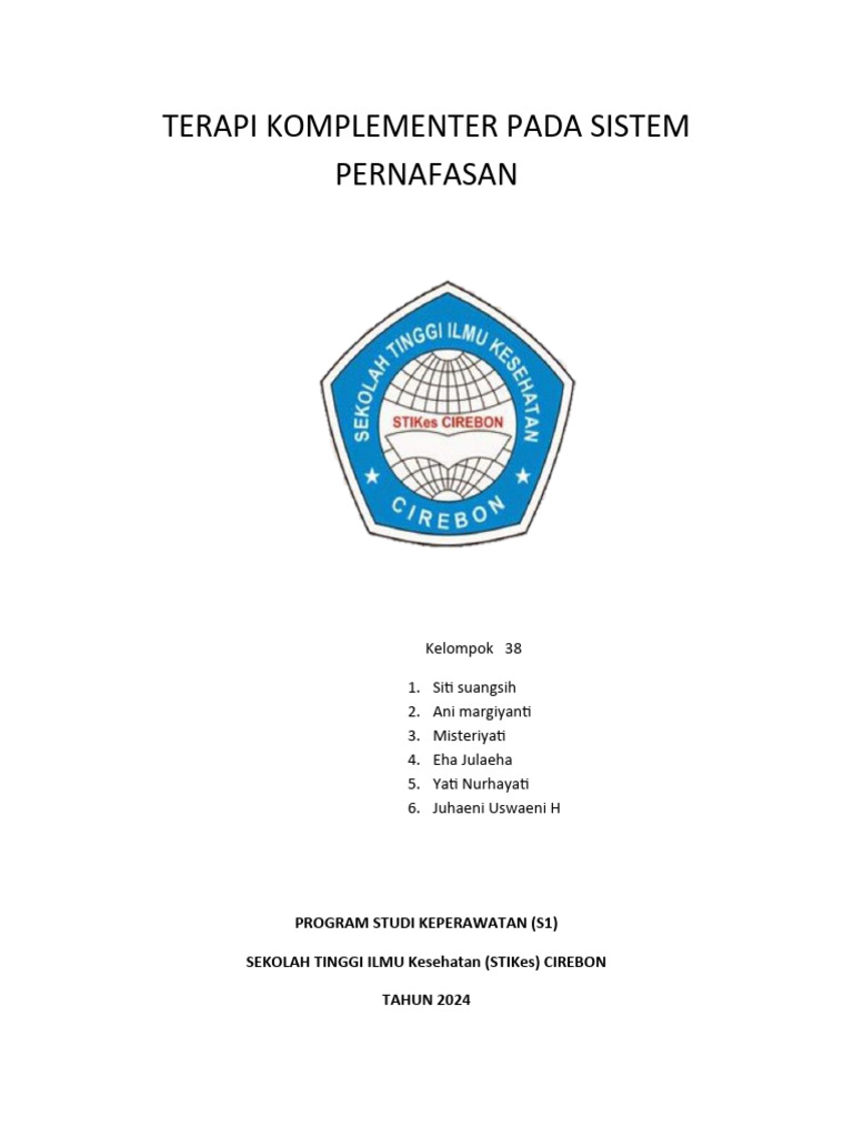 Terapi Komplementer Pada Pasien Asma Tugas Kuliah | PDF | Pengembangan Diri | Sains & Matematika