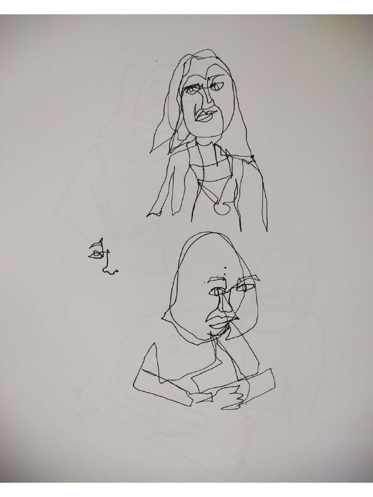 Blind Contour Drawing 3 Pdf