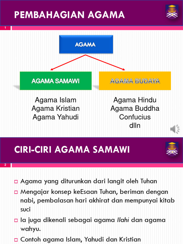 5 Agama Samawi Dan Kitab-Kitab Suci | PDF