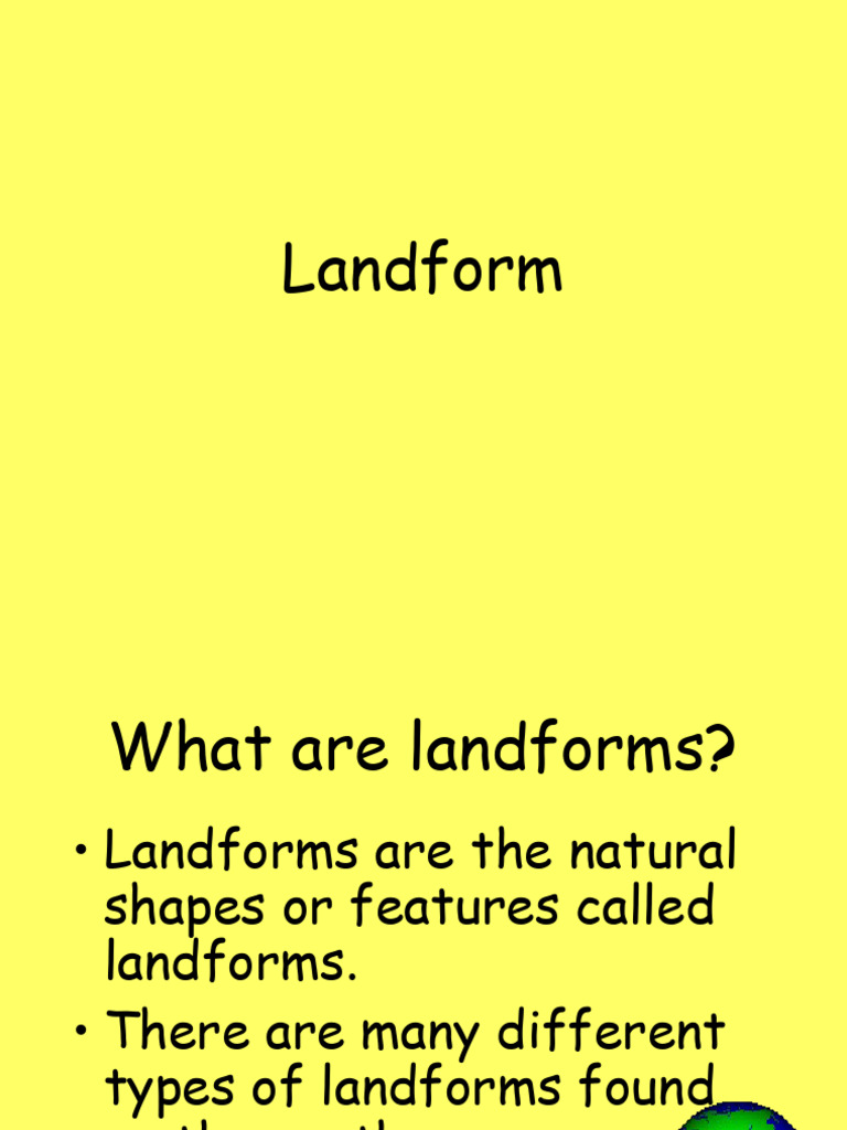 Landform | PDF | Indus River | Valley