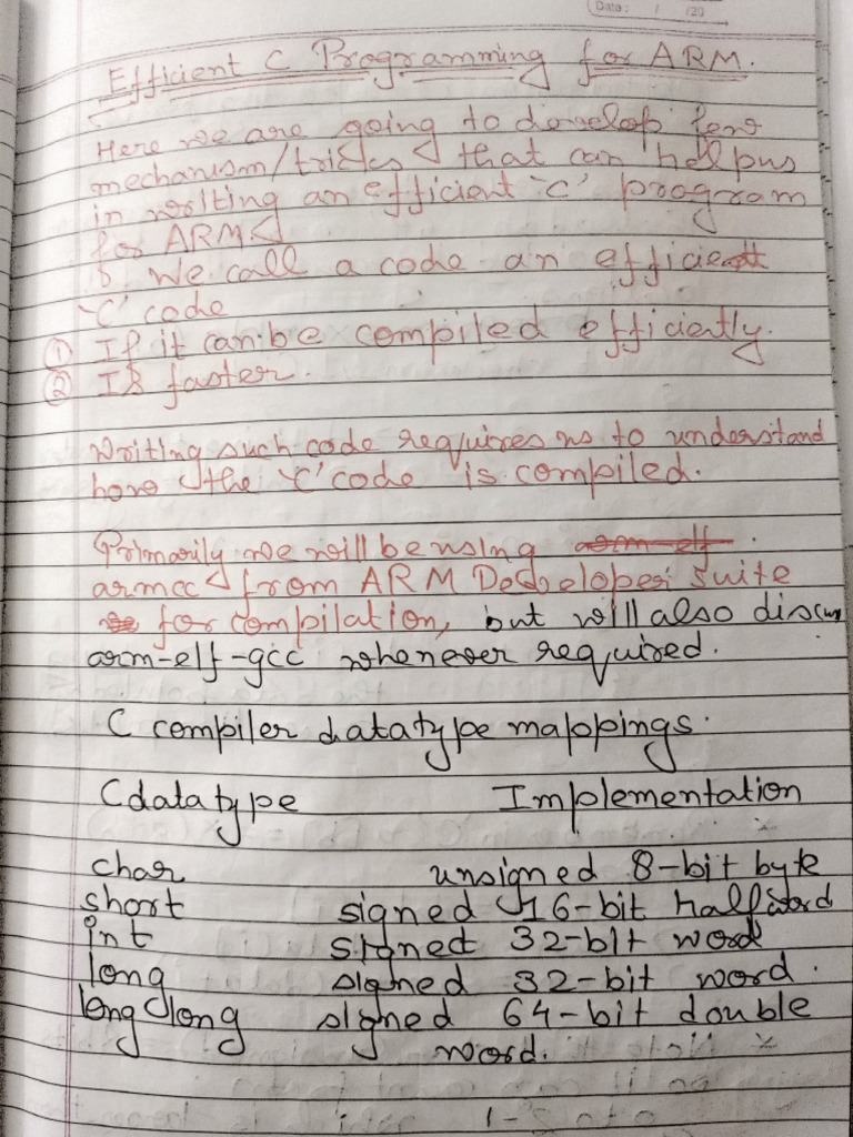 ARM Notes3 | PDF