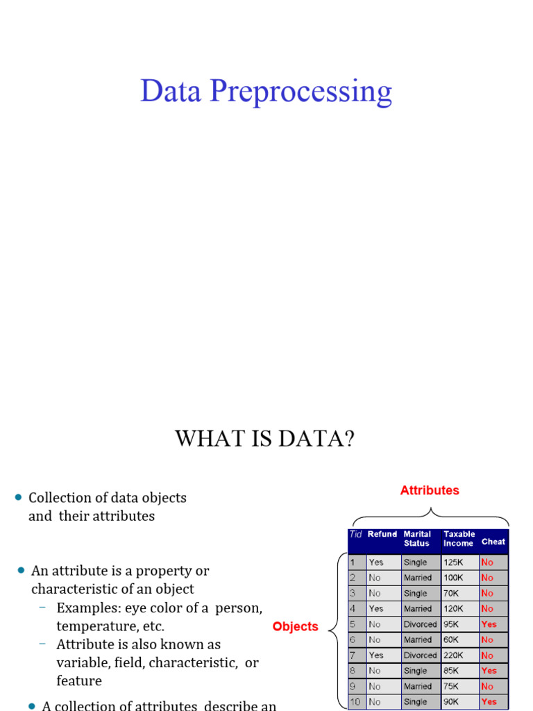 Preprocessing | PDF | Data Compression | Data
