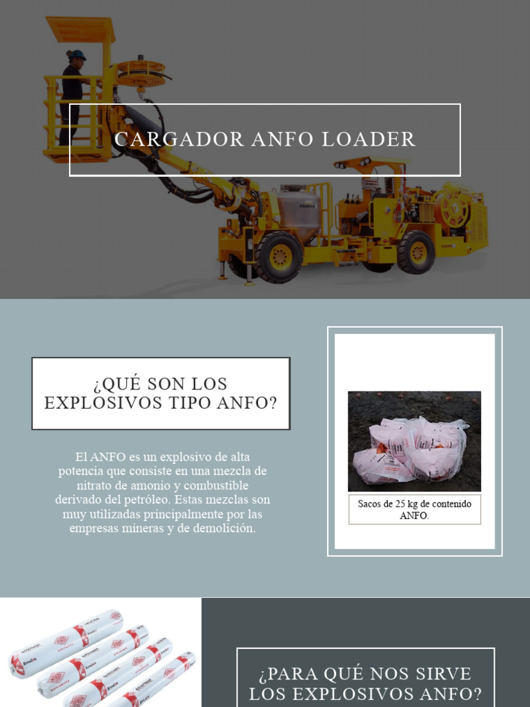 Anfo loader | PDF