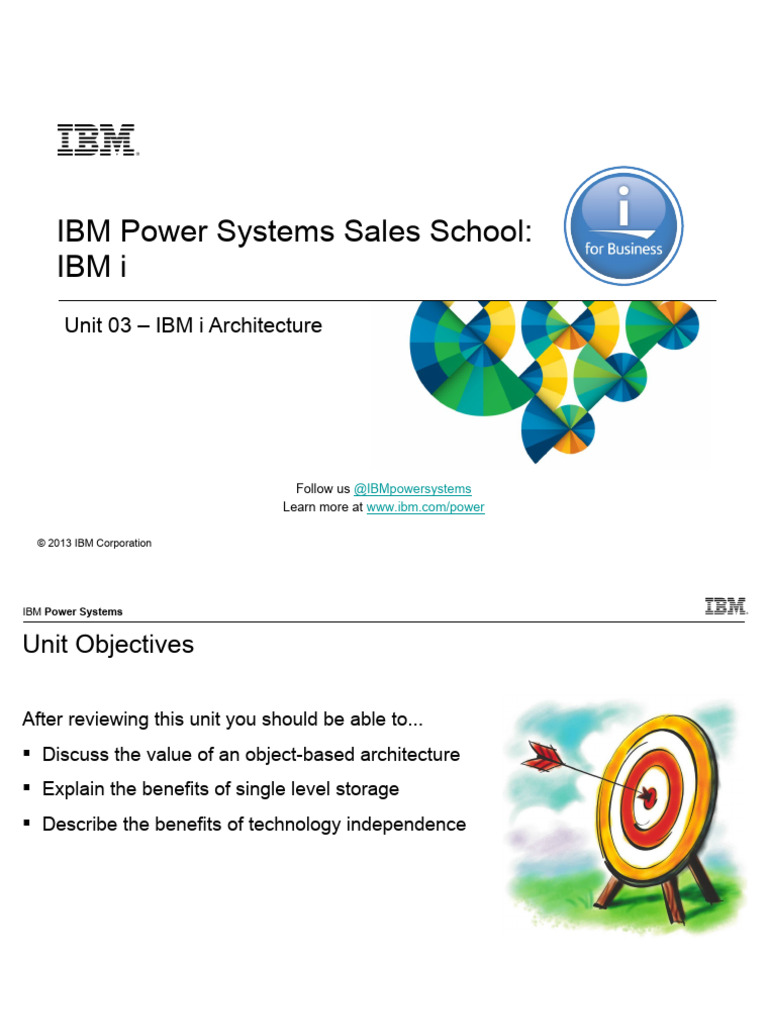 Unit 03 - IBM I - Architecture - 3448260 | PDF | Computer Data Storage | Solid State Drive