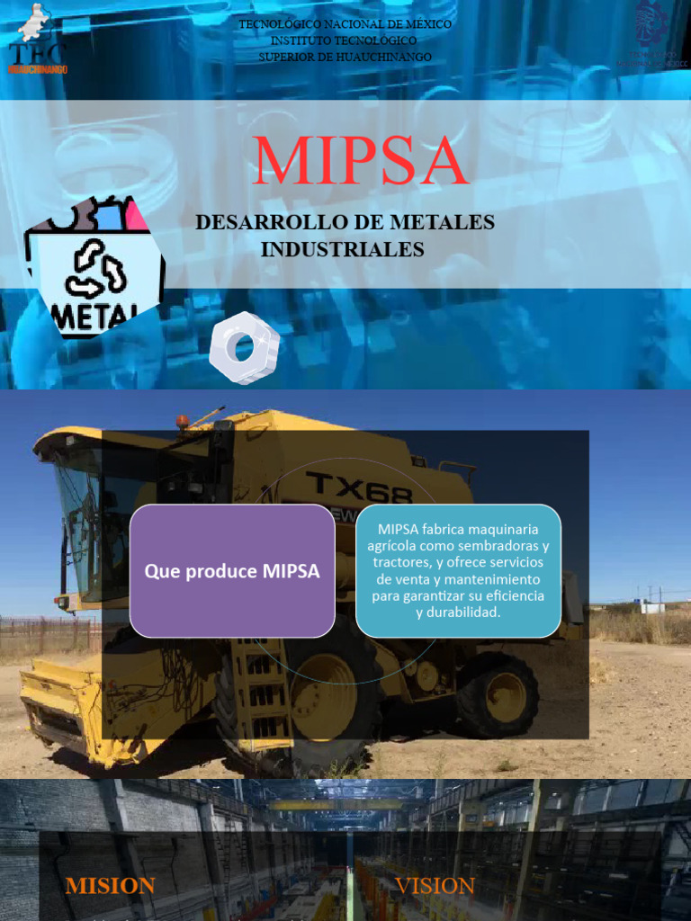 MIPSA | PDF | Sector secundario de la economía | Producción y fabricación