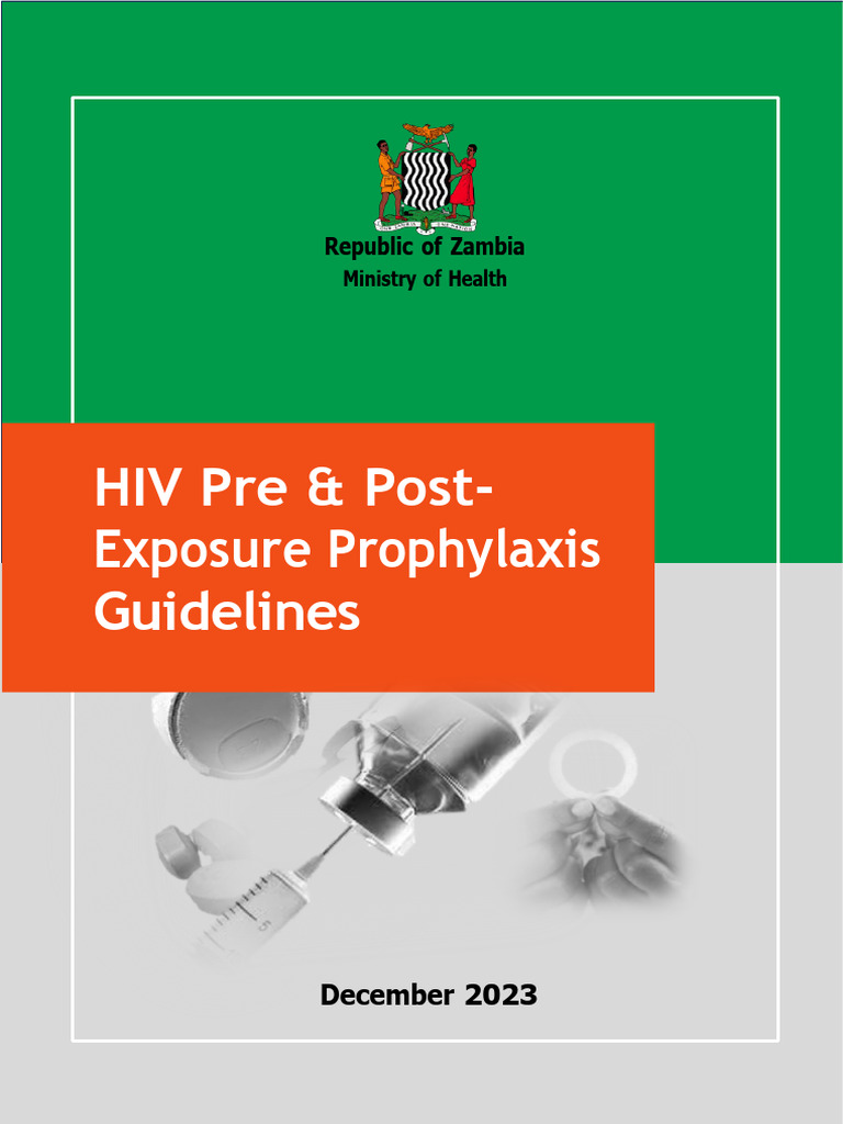 PEP-PrEP-Guidelines HIV | PDF | Hiv/Aids | Safe Sex