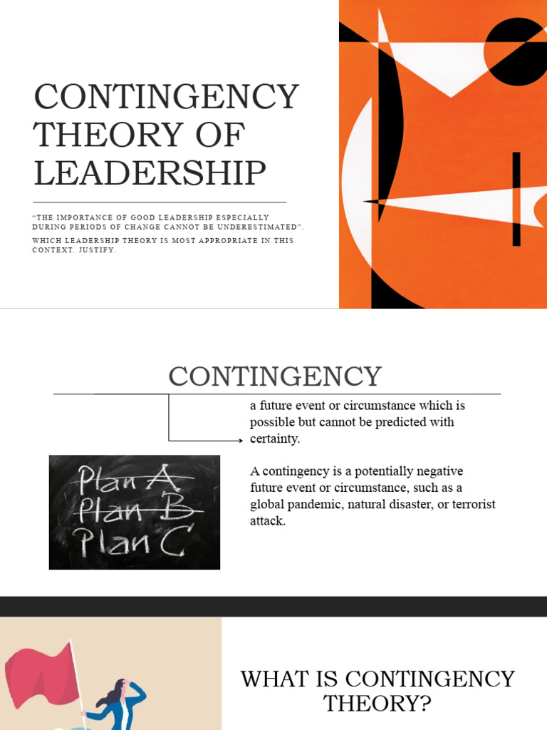 Contingency Theory of Leadership | PDF | Leadership | Organizational ...
