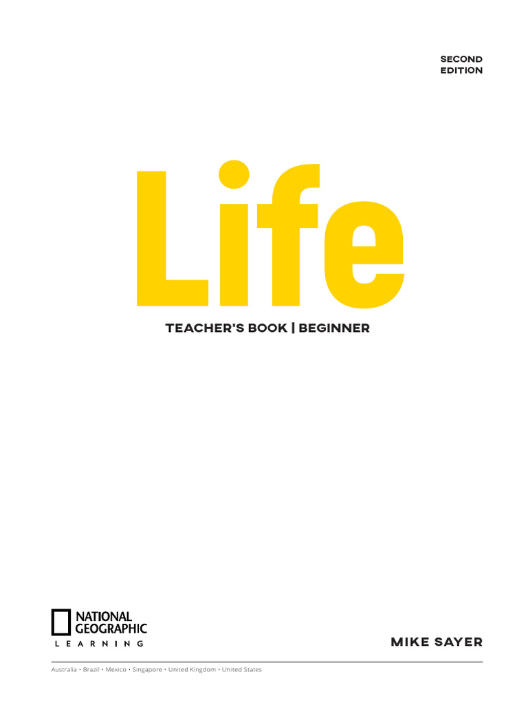 Life Beginner Teachers Book | PDF | English Language | Verb