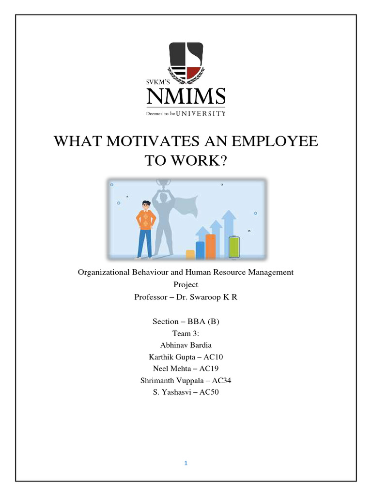 Employee Motivation | PDF | Motivation | Motivational