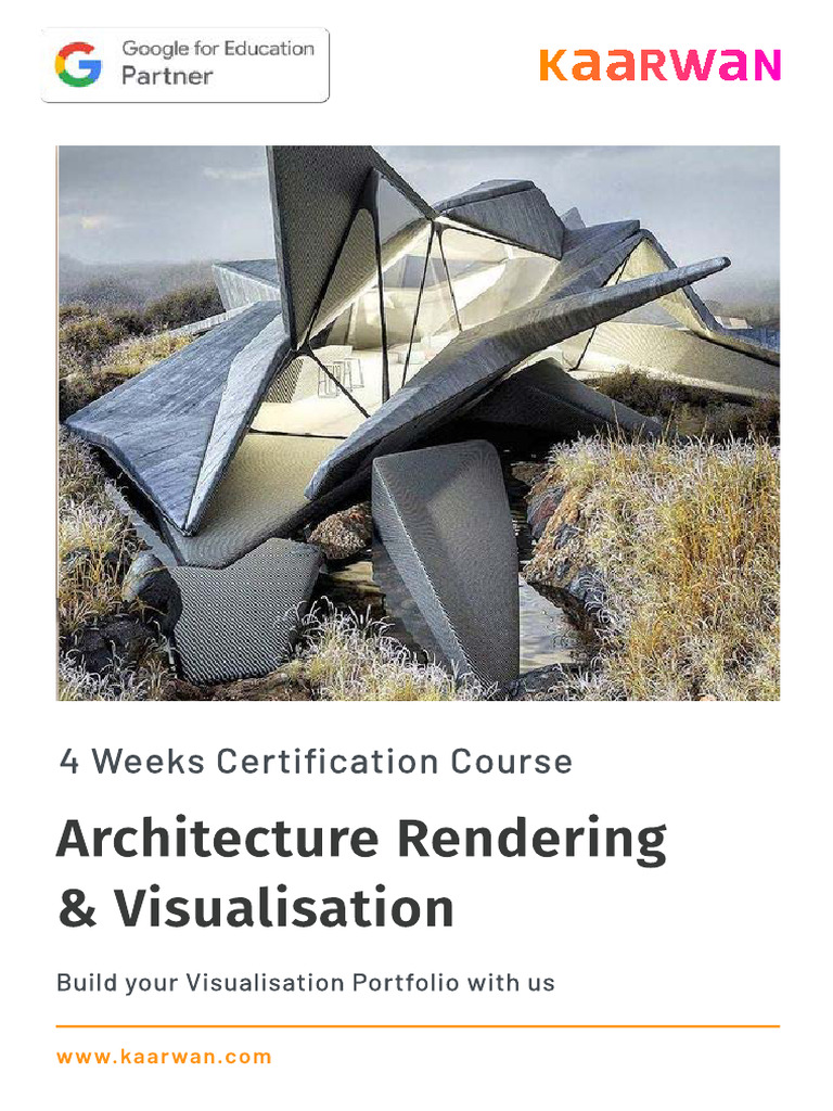 Visualisation & Rendering Course_Kaarwan_India | PDF | Visualization (Graphics)