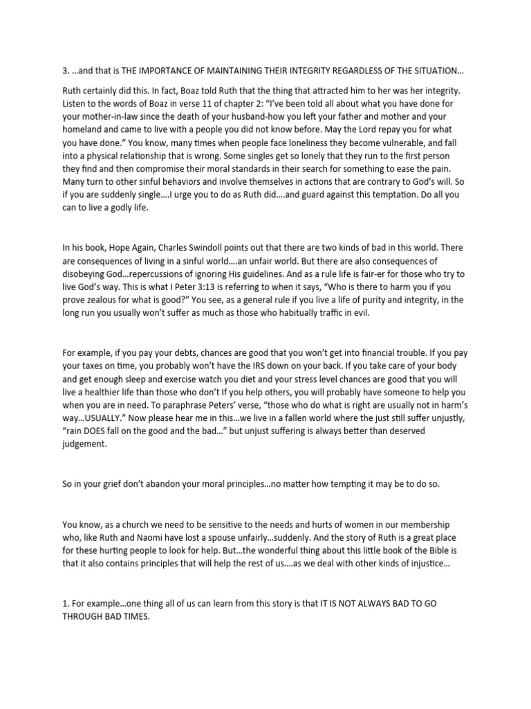 Ruth | PDF | Ruth (Biblical Figure) | Naomi (Biblical Figure)