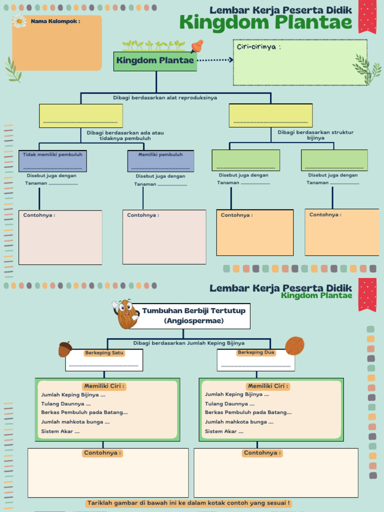 LKPD Kingdom Plantae | PDF