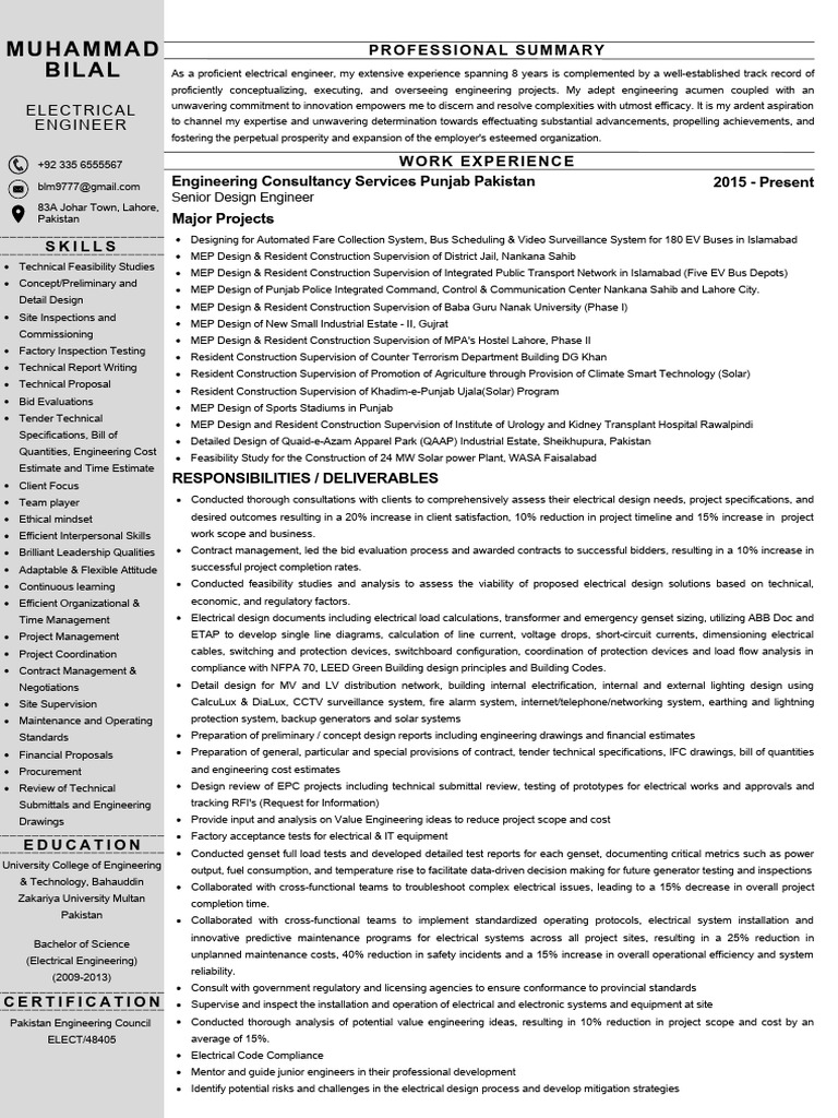 (resume) | PDF | Engineering | Reliability Engineering