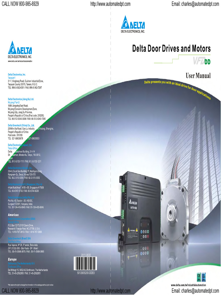VFD-DD Series Installation Guide | PDF | Alternating Current | Mains Electricity