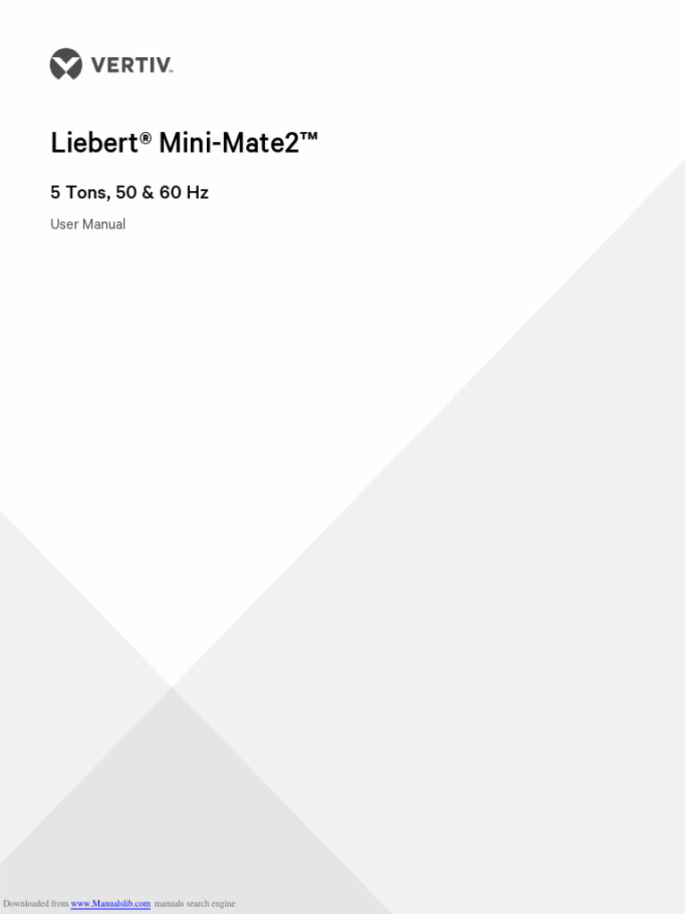Liebert Minimate2 | PDF | Air Conditioning | Humidity