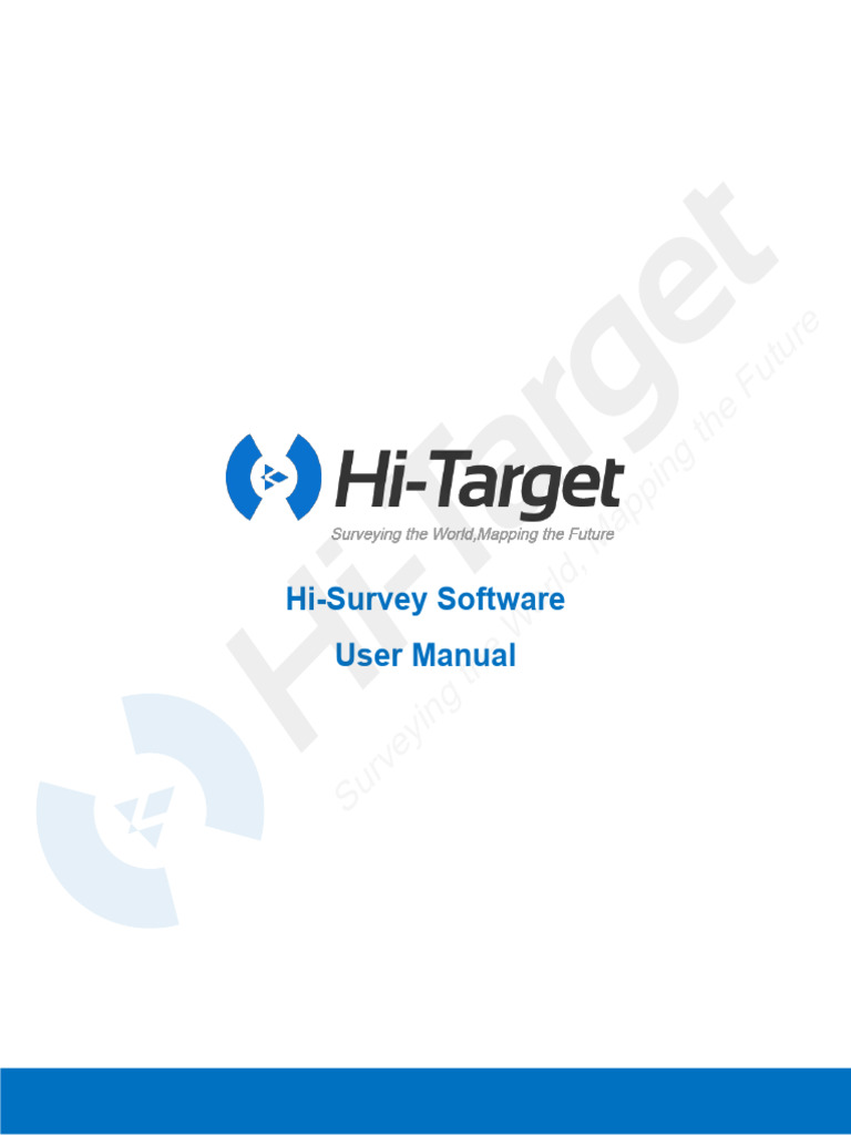 Hi Survey User Manual en 20230428 | PDF | Surveying | Computing
