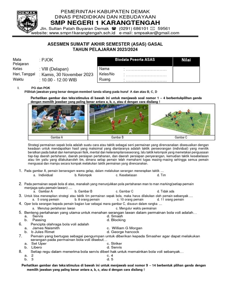 Asas Kelas 8 Fixnew | PDF