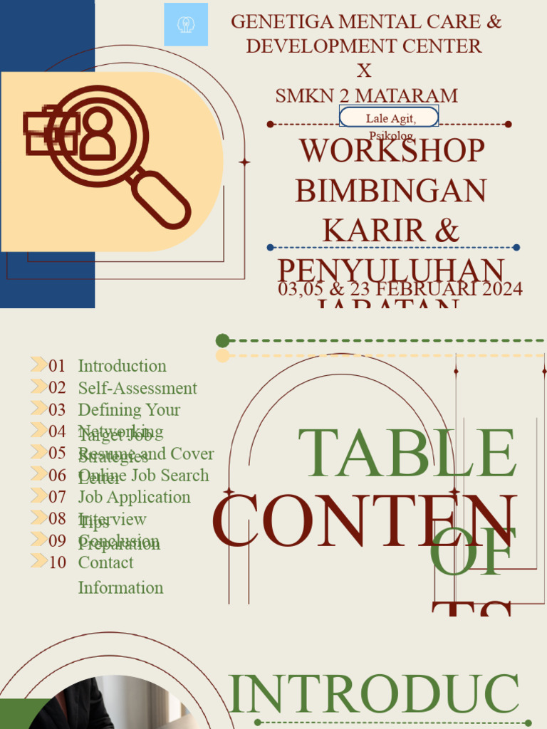 Green and Red Minimalist Job Search Strategy Presentation | PDF