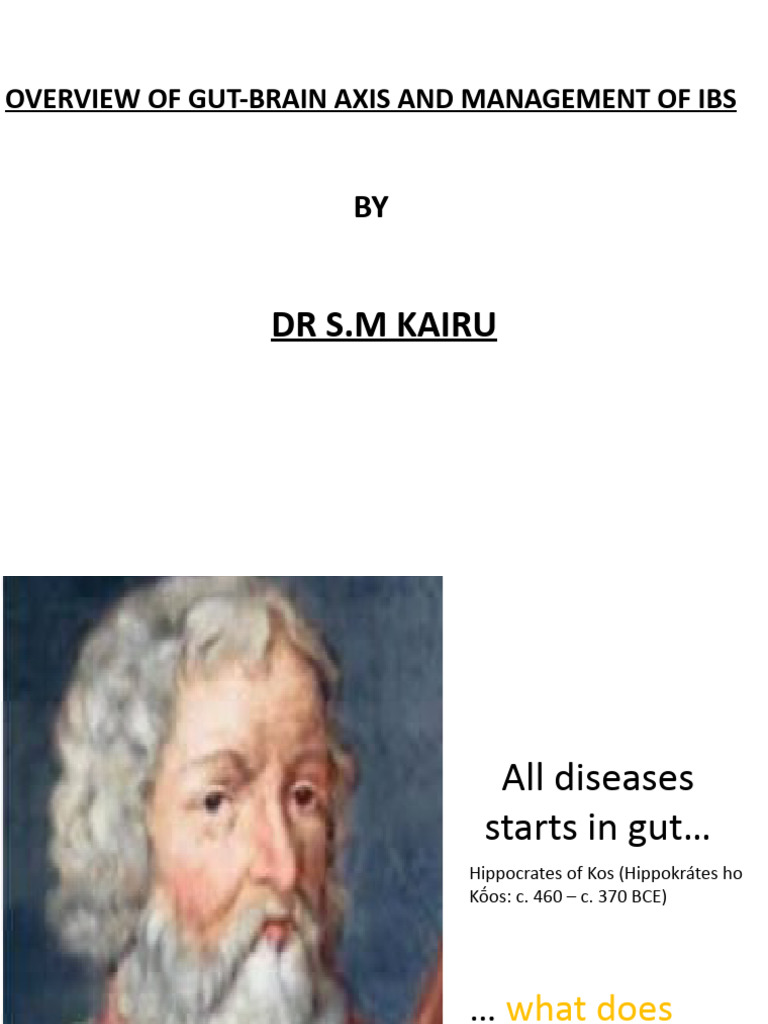 Gut-Brain Axis and IBS Management Insights | PDF | Irritable Bowel ...