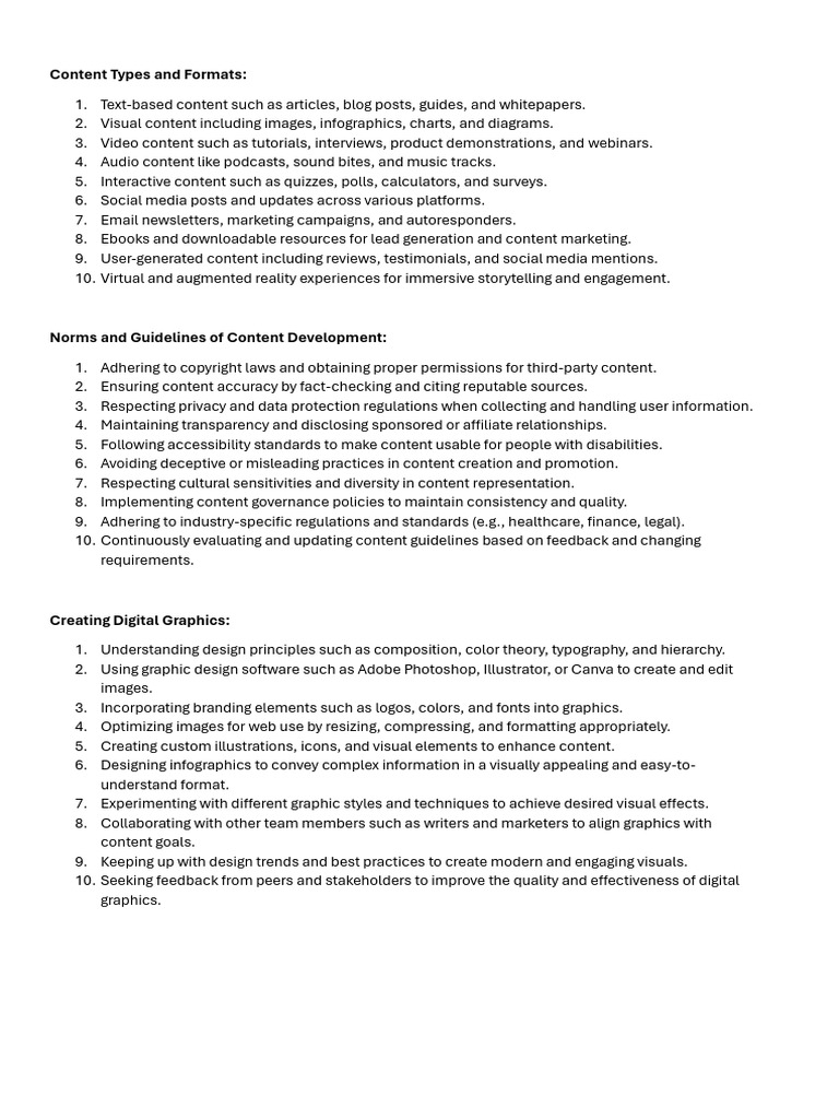 Web Content Development Notes BCA VI Semester NEP | PDF | Internet ...