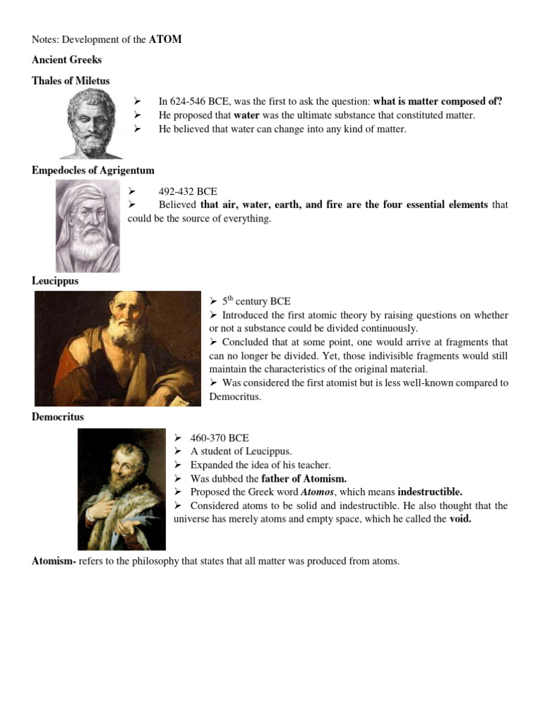 Development of The ATOM | PDF | Atoms | Neutron