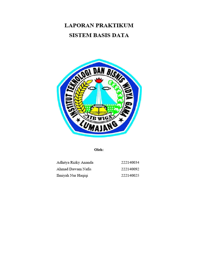 Laporan Praktikum Database Kelompok 5 | PDF