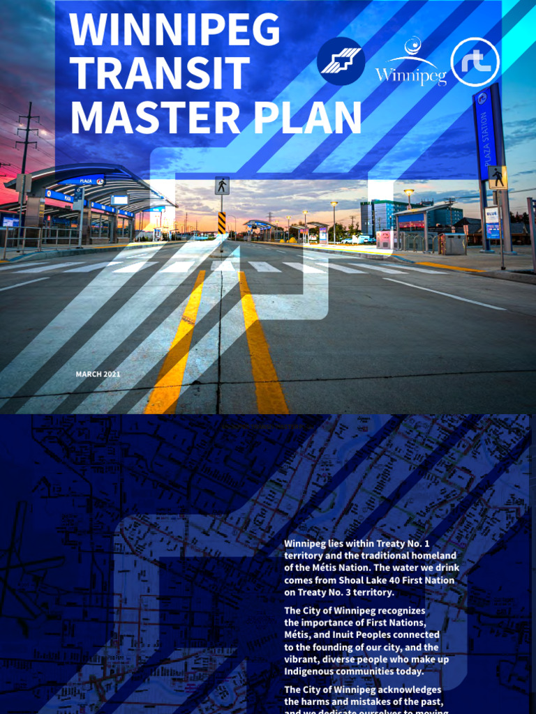 Winnipeg Transit Master Plan-Reduced | PDF | Public Transport | Bus