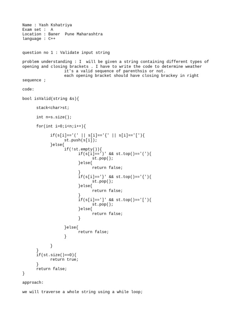 Coding Challenges for C++ Learners | PDF | String (Computer Science) | Theoretical Computer Science