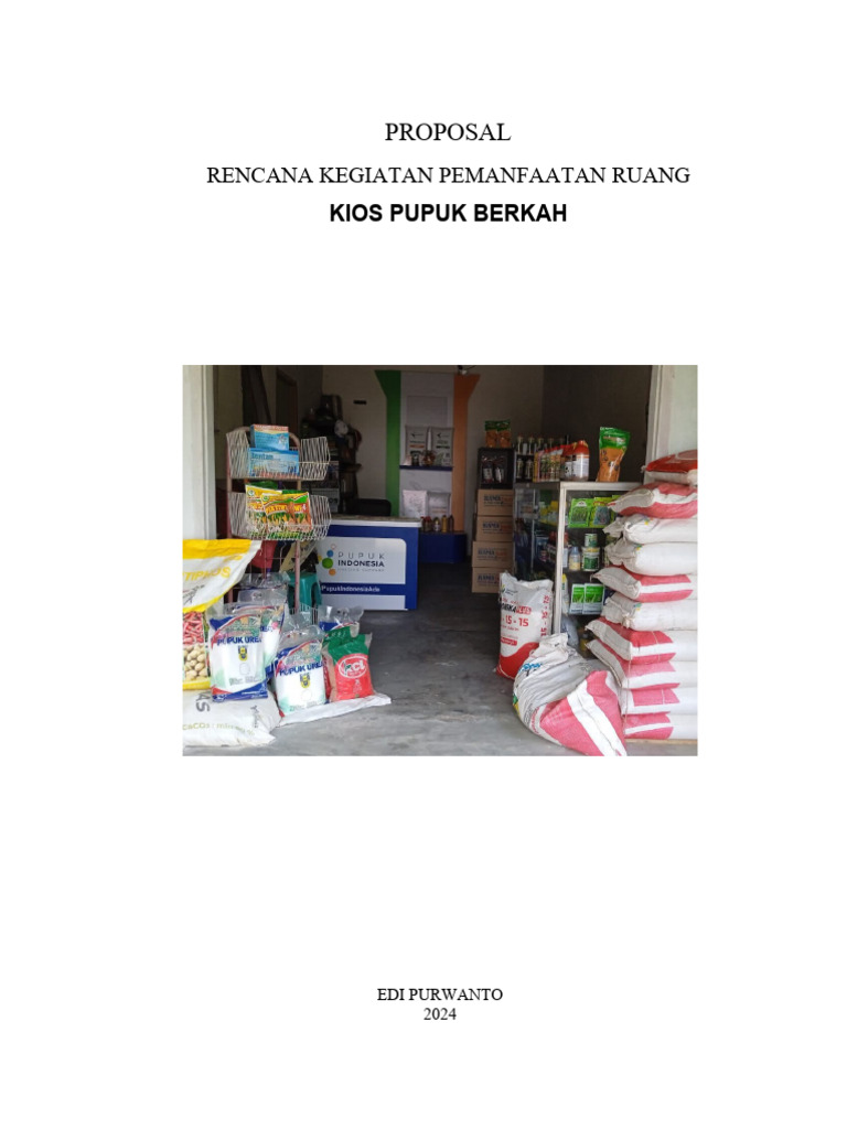 Contoh Proposal Ptp Kkpr 1 Pdf