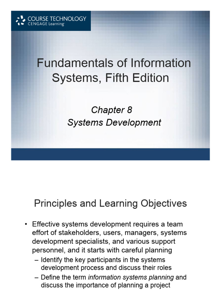 ch08 - 5e (Systems Development) Lesson 8 | PDF | Software Development Process | Software Prototyping