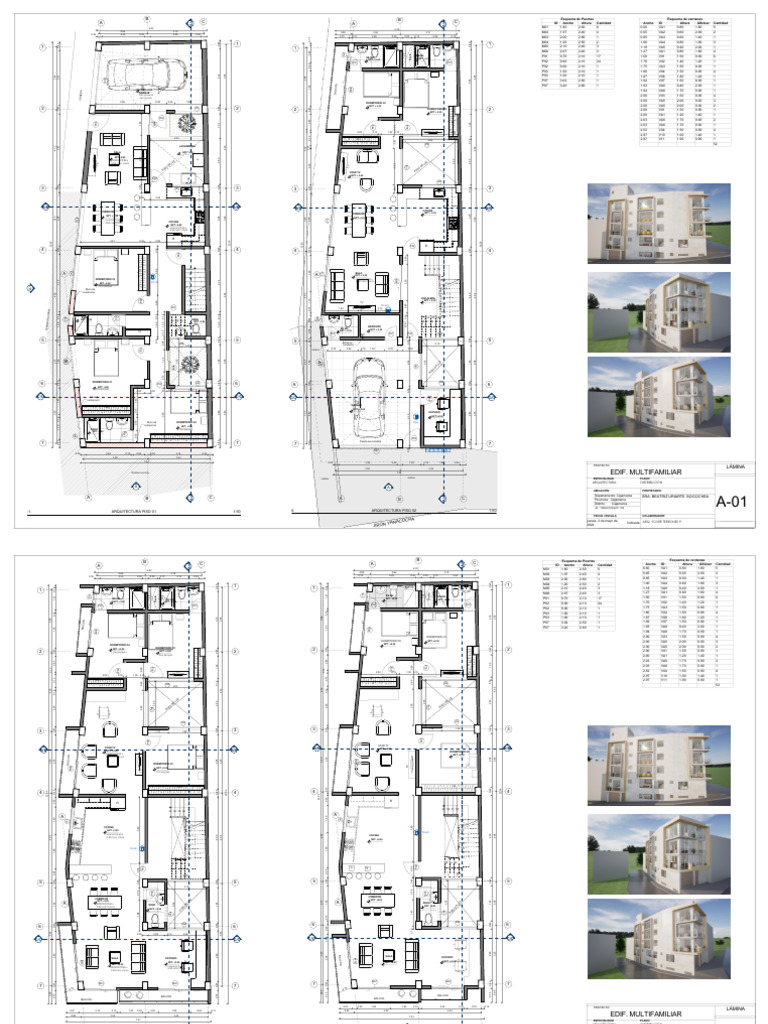 Edif. Multifamiliar: C B A C B A | PDF