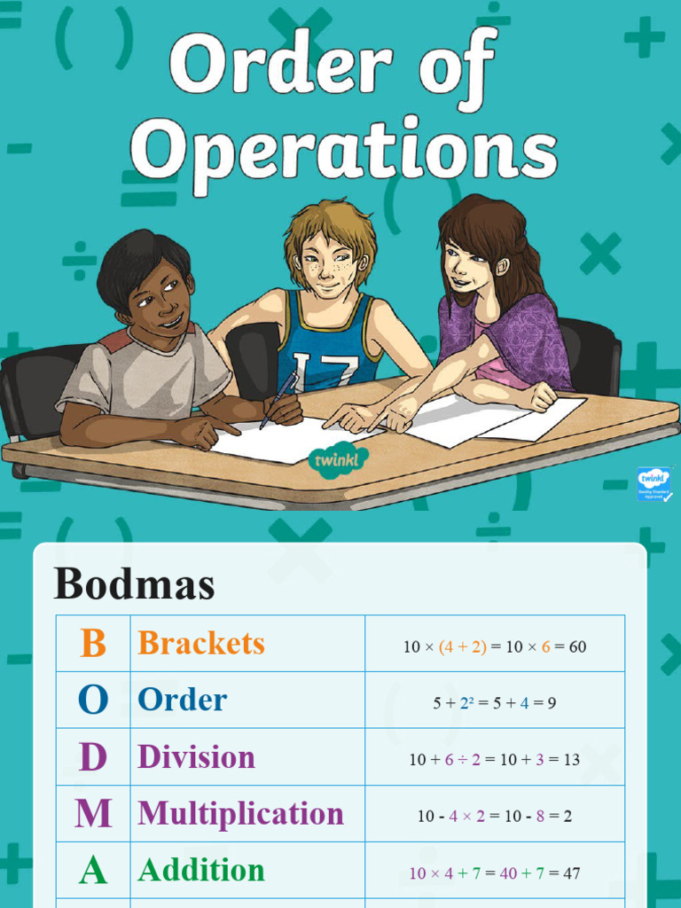 T2 M 1359 Order of Operations BODMAS BIDMAS Teaching Presentation Ver 3 ...