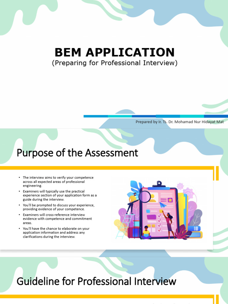 13 - 6.BEM-Preparing-for-Interview | PDF | Technology & Engineering