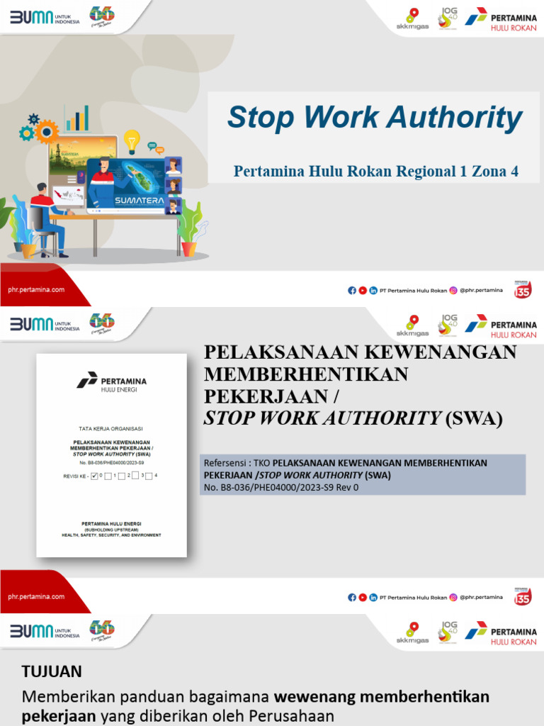SWA (Safe Work Authority) | PDF | Bisnis