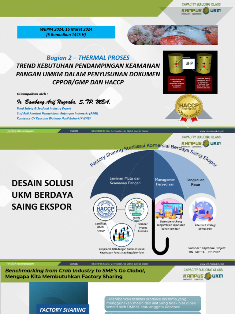 Proses Termal - Materi WBP#4 - 2024, 5 Ramadhan 1445 H (16 Maret 2024 ...