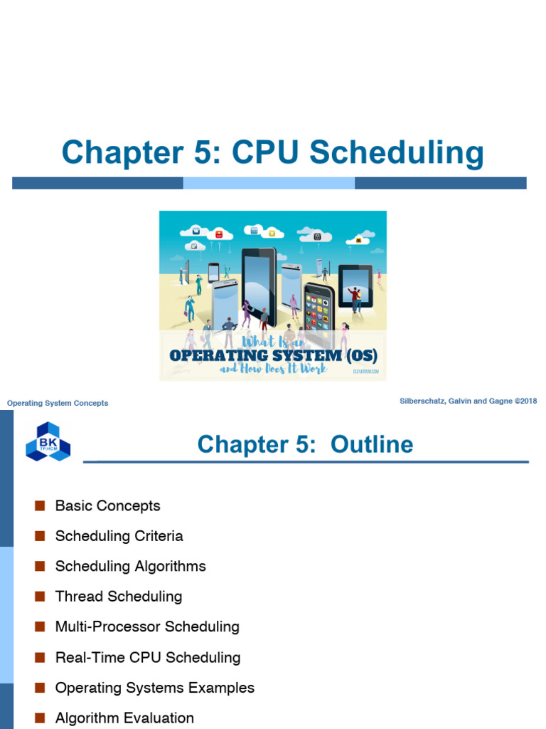 Chapter 5 Cpu Scheduling Silberschatz Galvin And Gagne ©2018 Operating System Concepts Pdf 