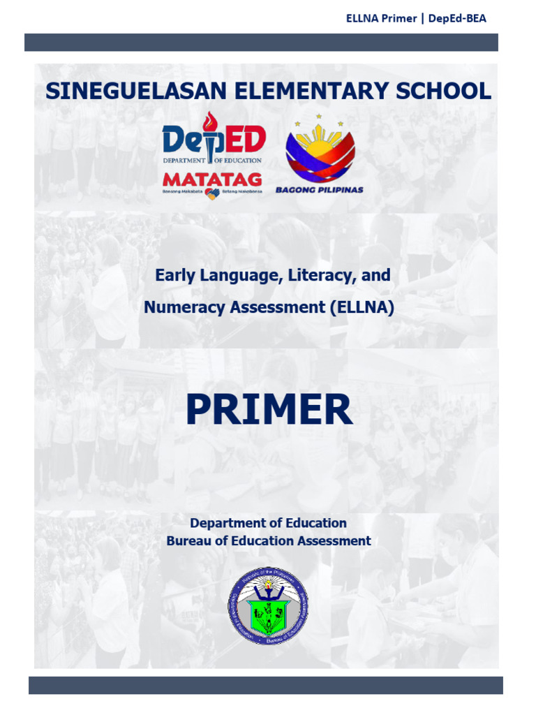 Primer - ELLNA 1 | PDF | Tagalog Language | Word