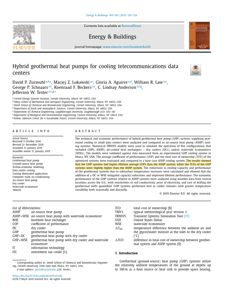 P2_8_Hybrid geothermal heat pumps for cooling telecommunications data ...