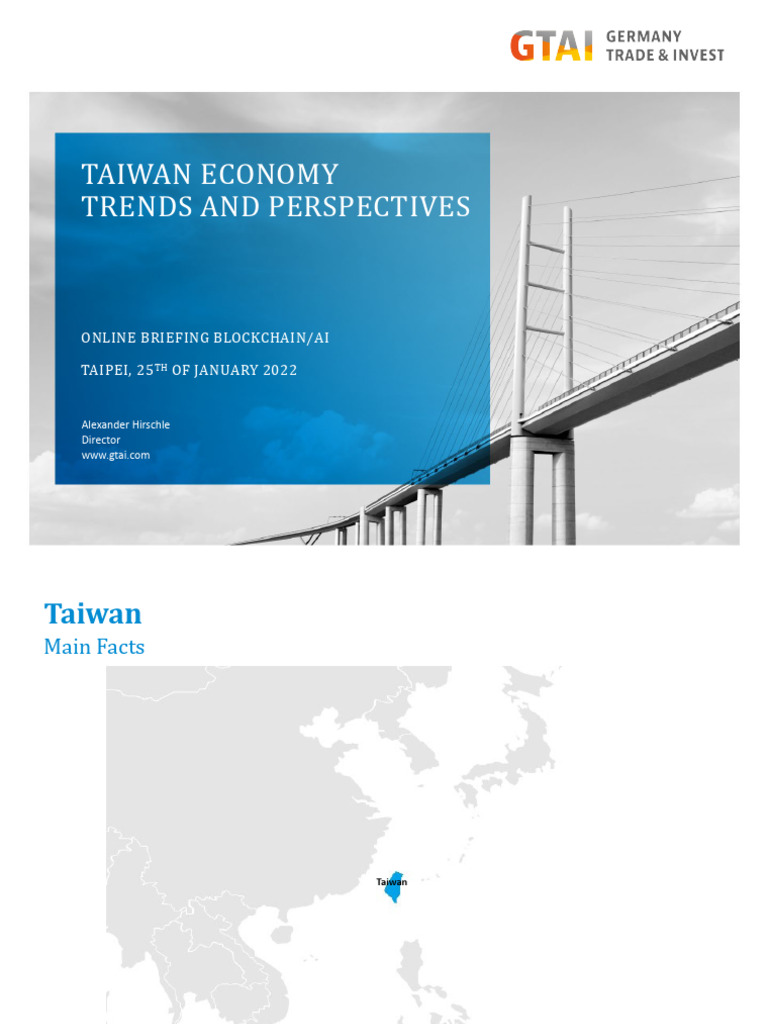 2022 Taiwan Economy Trends and Perspective | PDF | Economic Growth | Taiwan
