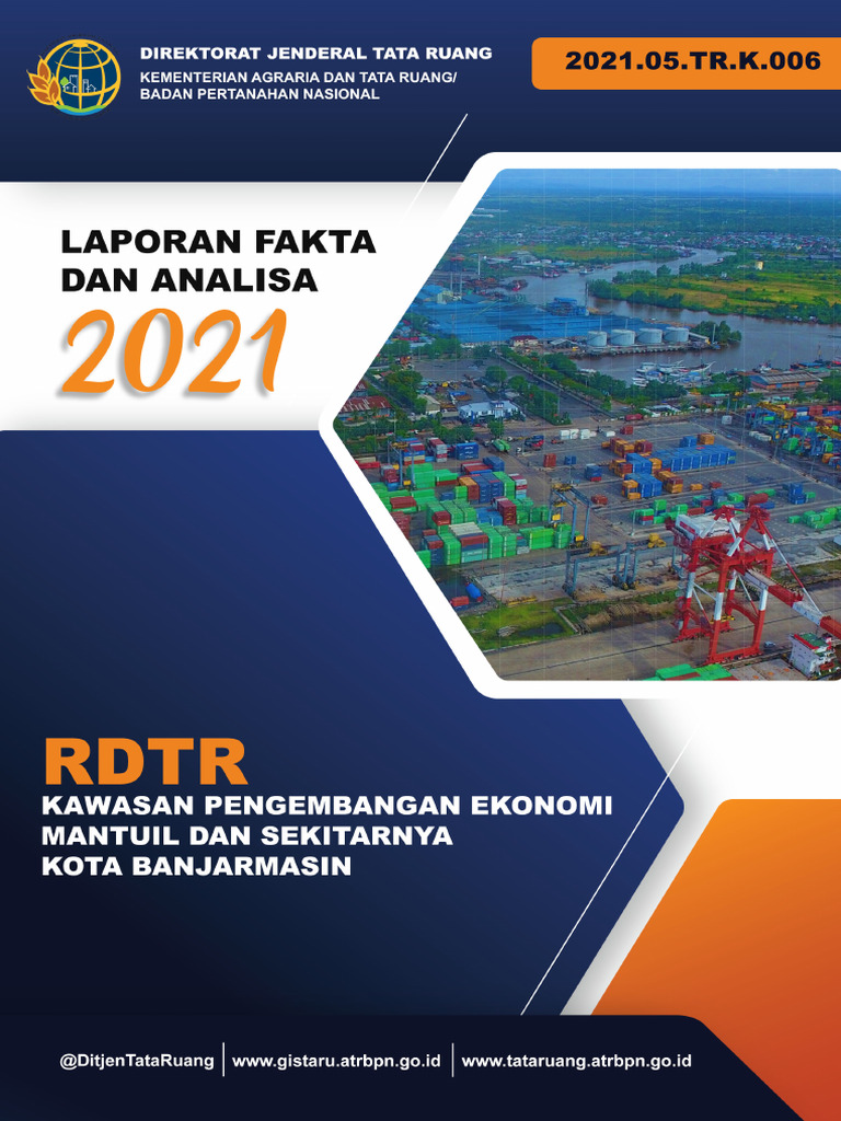 Laporan Fakta Dan Analisa - RDTR KPE Mantuil DSK | PDF