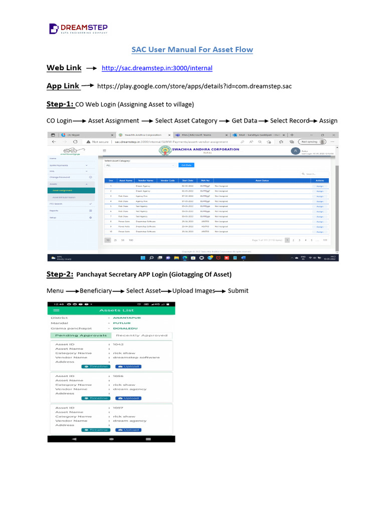 Asset Flow User Manual | PDF | Finance & Money Management | Computers