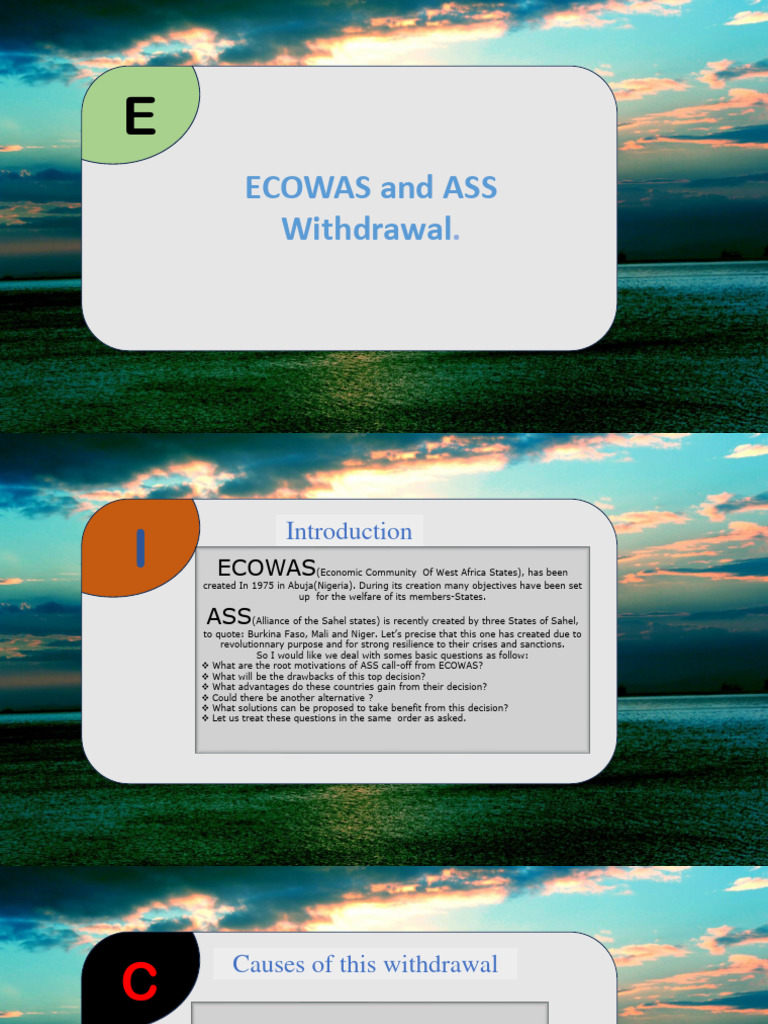 Ecowas and Ass | Download Free PDF | International Relations